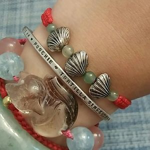 Handmade | Jewelry | Three Shells Lucky Chinese Red String Bracelet ...